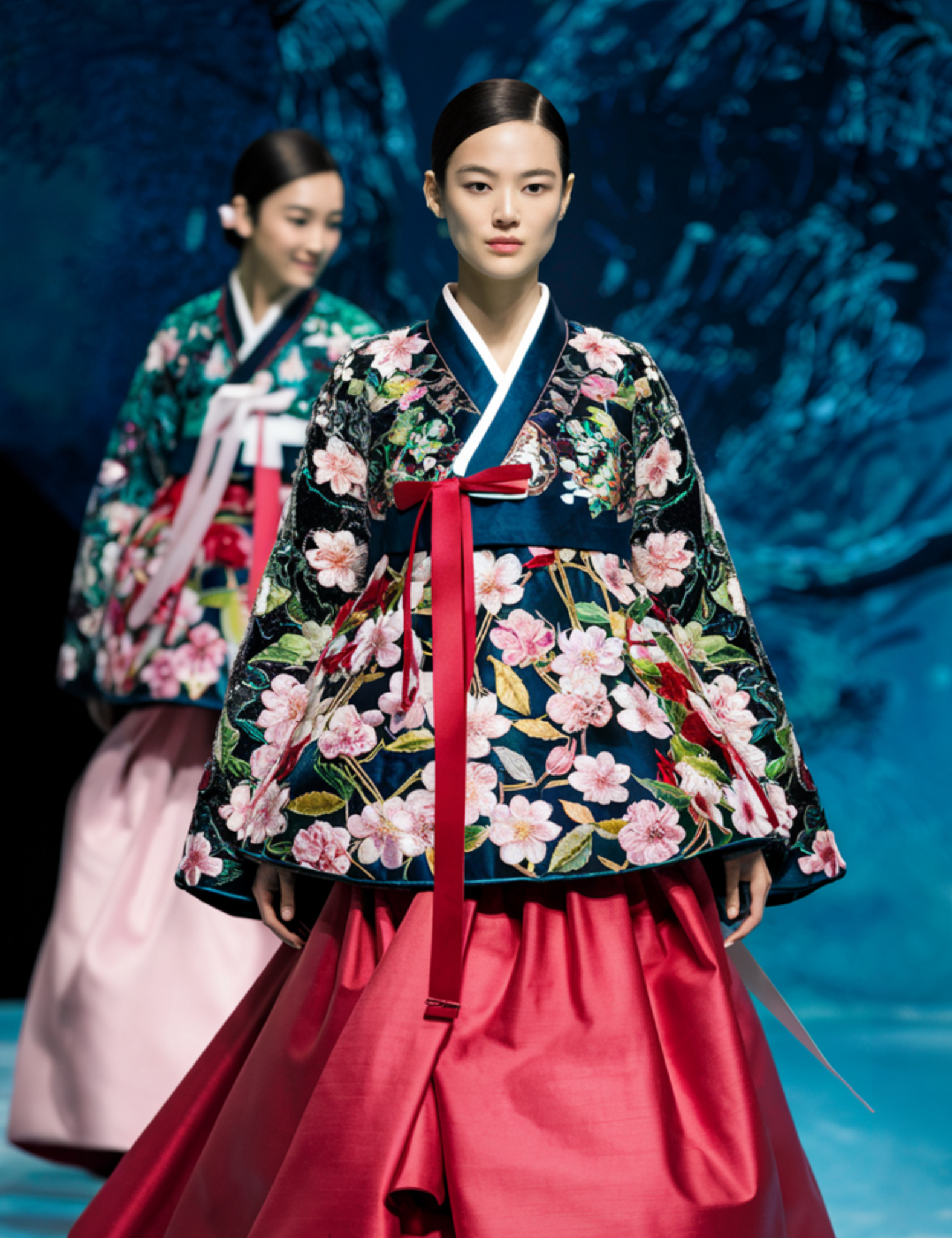 How Winter Flowers Elevated Women’s Hanbok Design – Hanbok Beauties